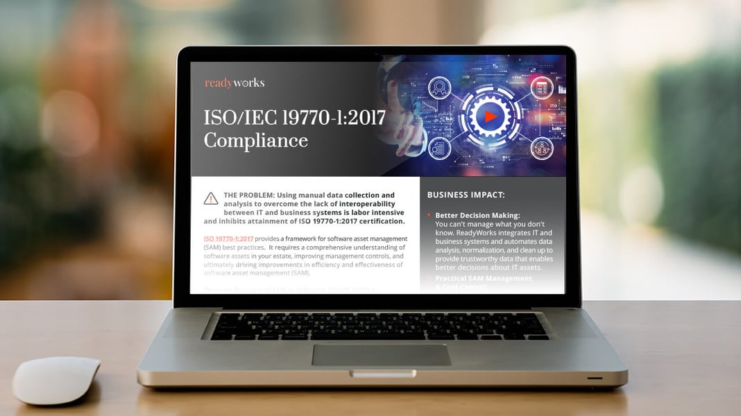 ISO 19770-1 Software Asset Management | ReadyWorks